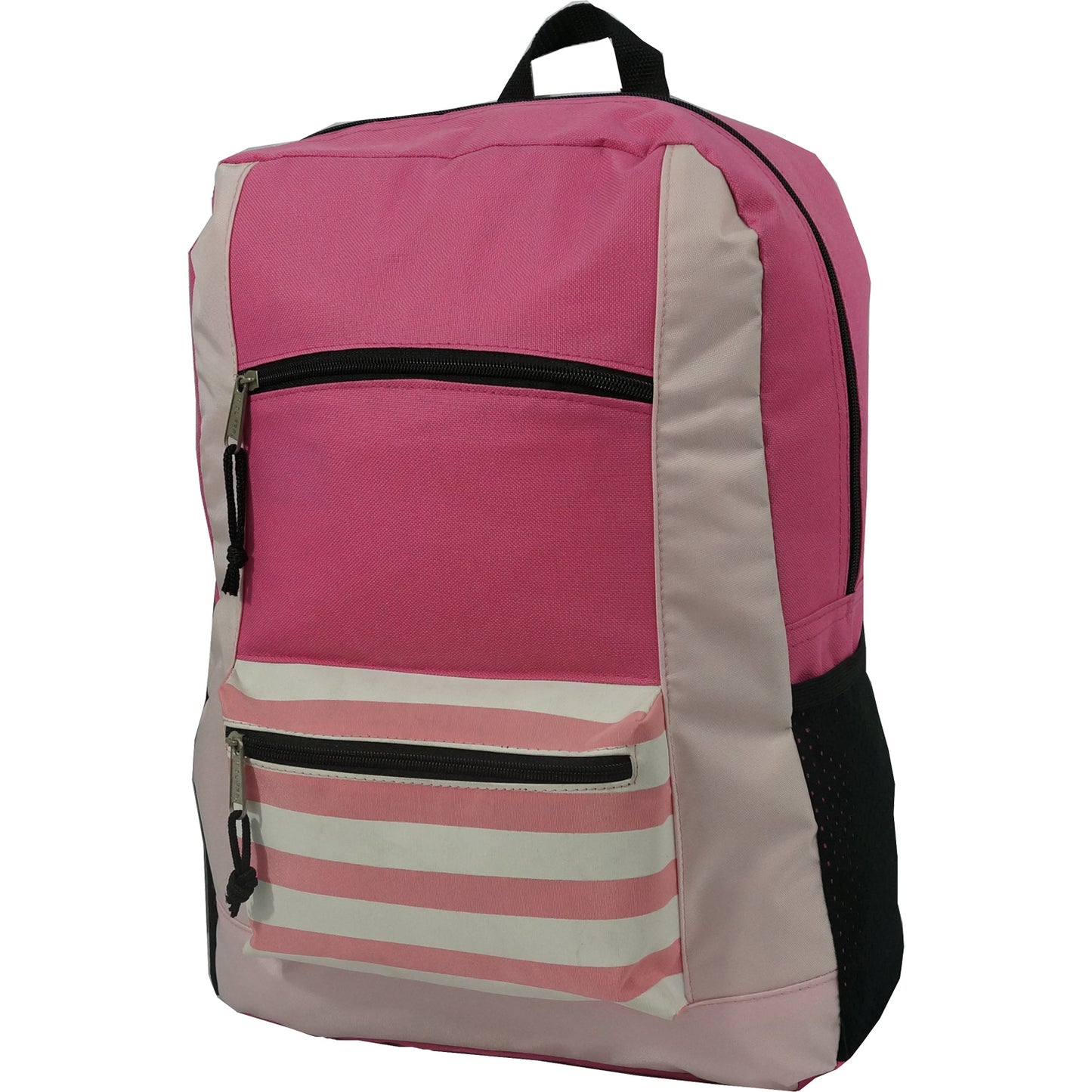 Wholesale Case Lot: 40pc Striped Printed Basic Bookbags - Simple and S ...